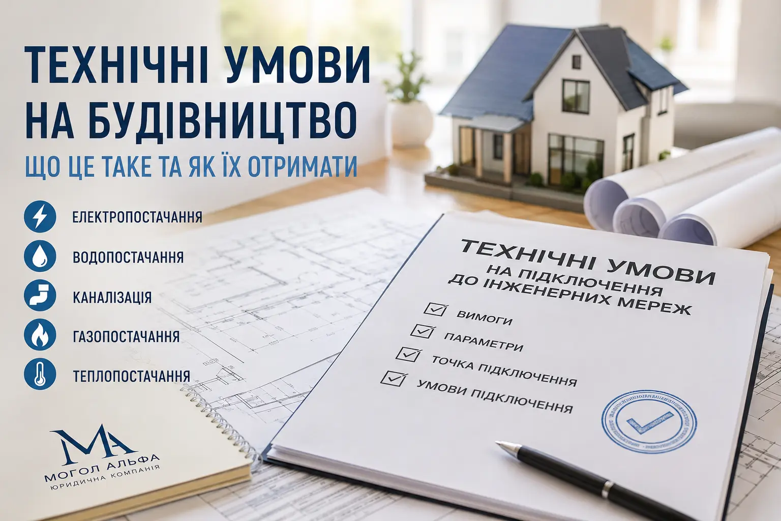 Що таке технічні умови на будівництво та як їх отримати - МОГОЛ АЛЬФА